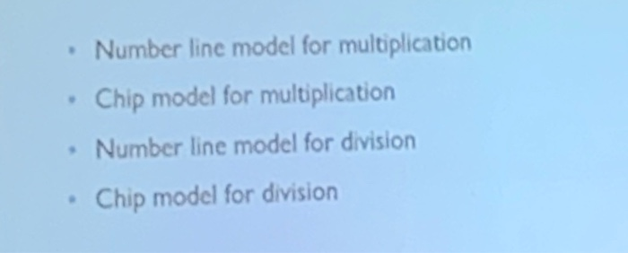 Solved can you give me an example of each: number line model | Chegg.com