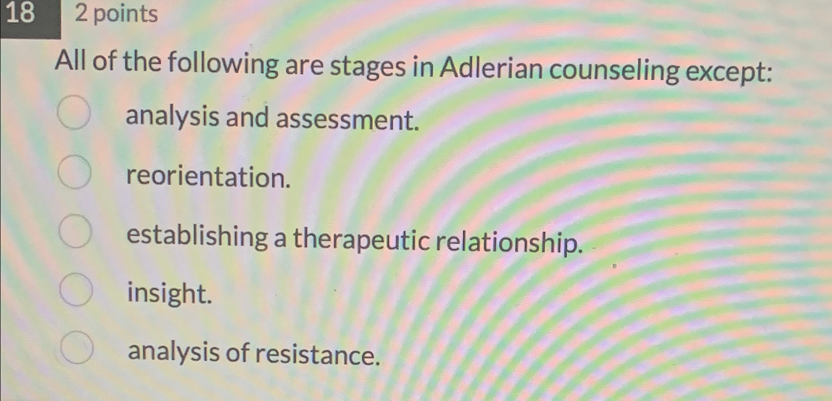 Solved 182 ﻿pointsAll of the following are stages in | Chegg.com