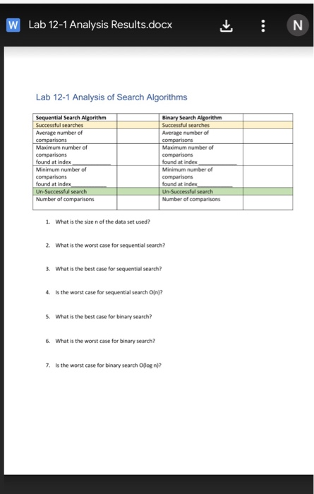 1. Download the incomplete) Python program Searching | Chegg.com
