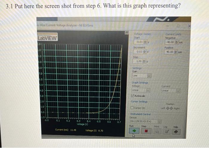Solved 3.1 Put here the screen shot from step 6. What is | Chegg.com