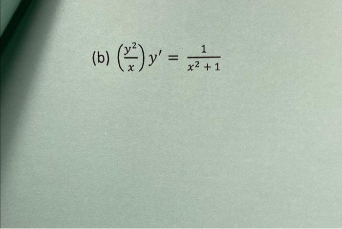 Solved 5. [8 points] Use Separation of Variables to find the | Chegg.com