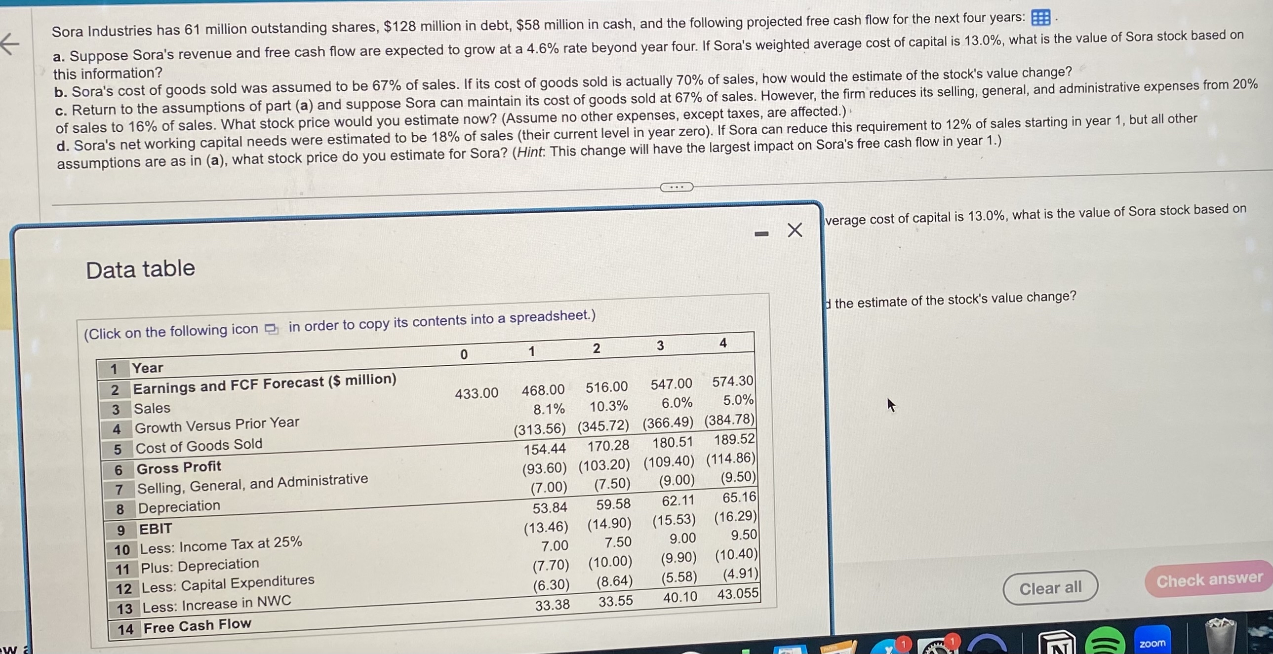 Solved (please answer correctly, answer all steps) ﻿Sora | Chegg.com