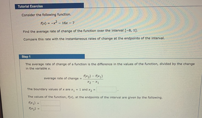 Solved The average rate of change of a function is the | Chegg.com