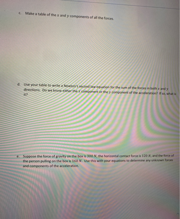 Solved 4. A person drags a 30 kg box across the floor by | Chegg.com