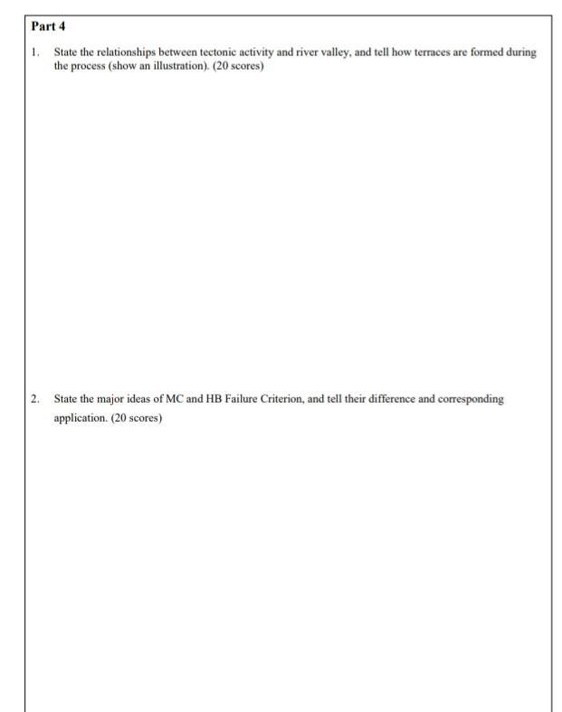 Solved 1. State the relationships between tectonic activity | Chegg.com