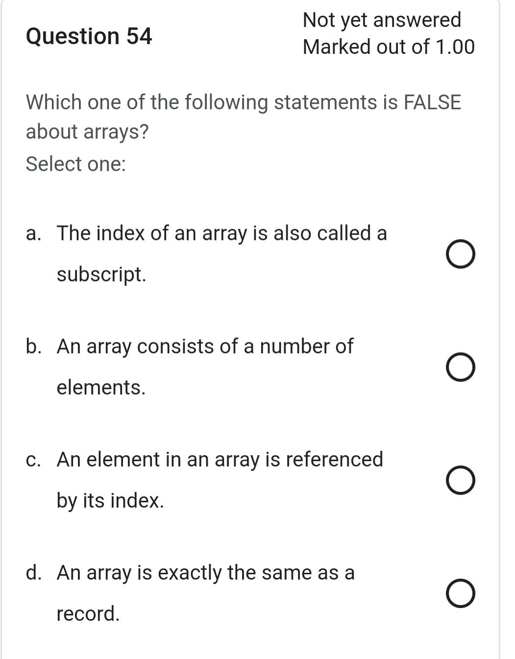 Solved Which one of the following statements regarding | Chegg.com
