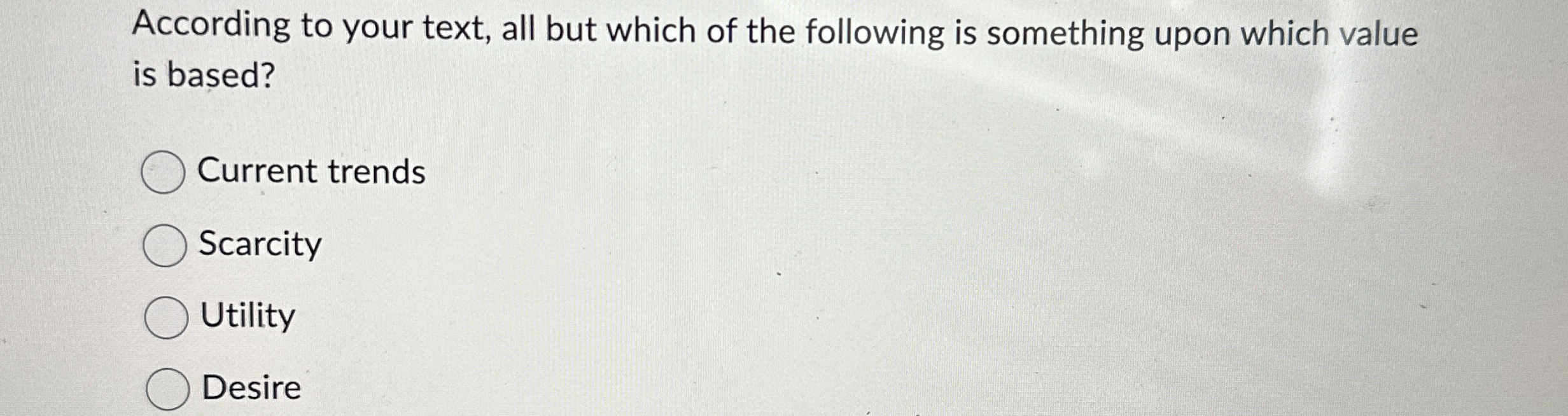 Solved According to your text, all but which of the | Chegg.com