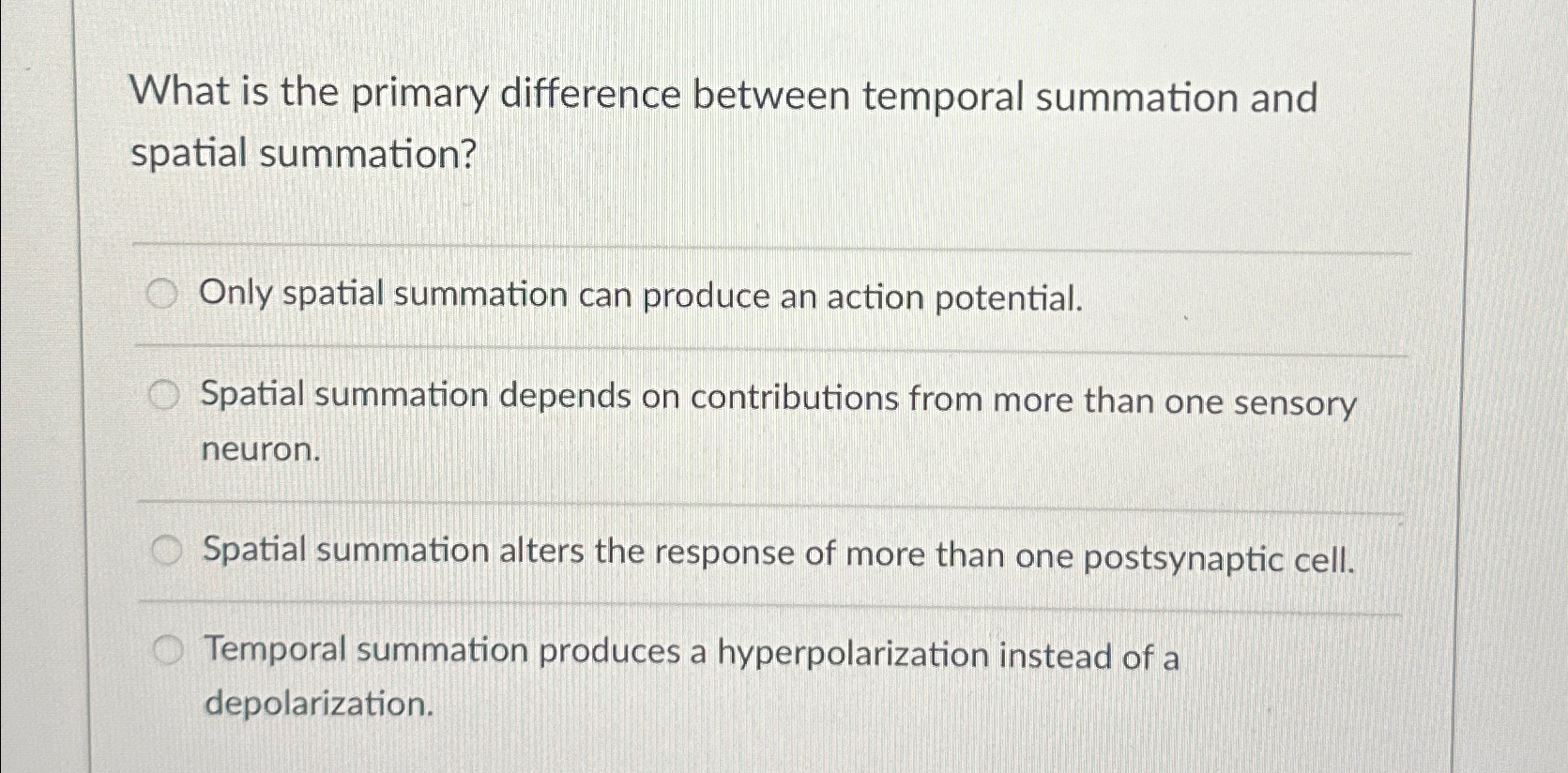 Solved What Is The Primary Difference Between Temporal