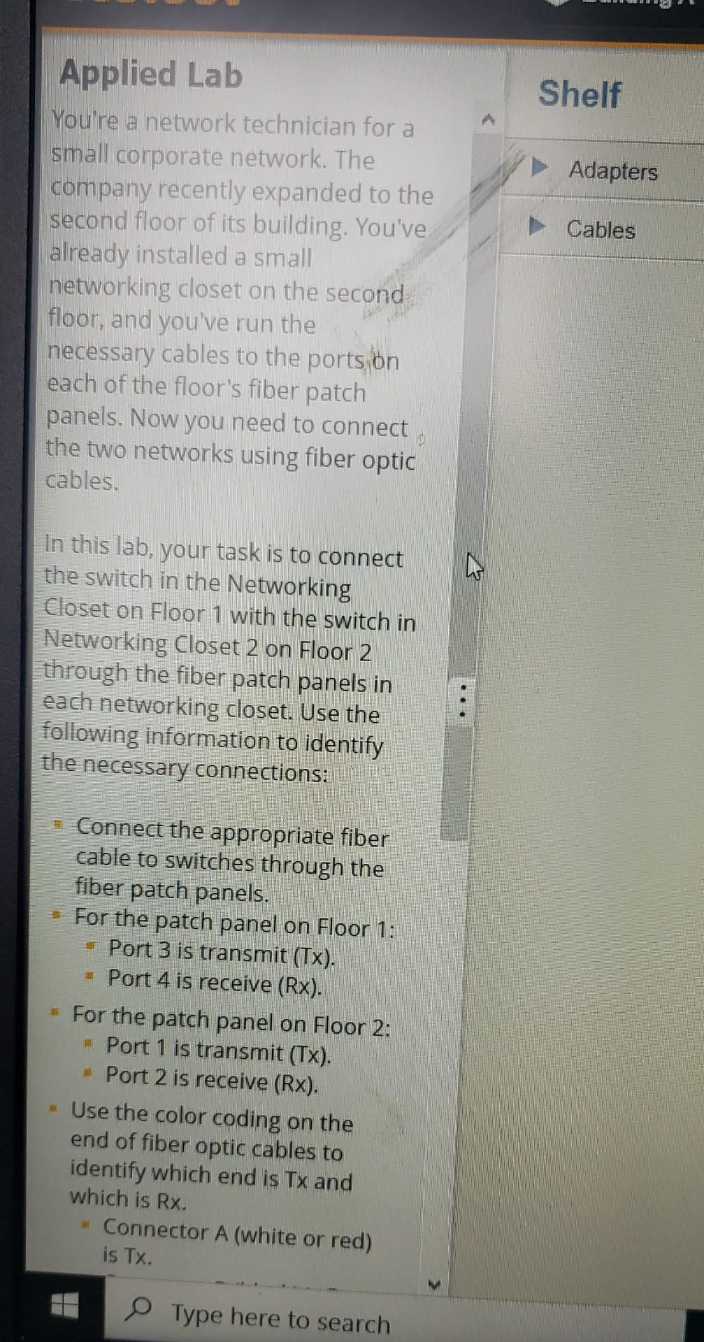When you connect fiber optic cables, the transmit | Chegg.com