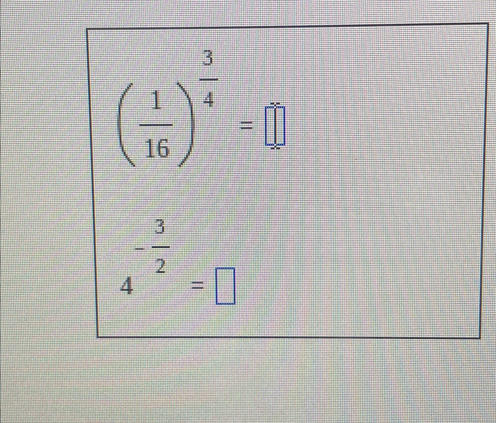 Solved (116)34=4-32= | Chegg.com