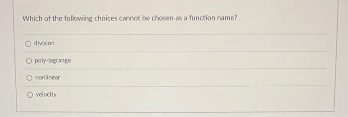 Solved What can be stated about the following first line of | Chegg.com