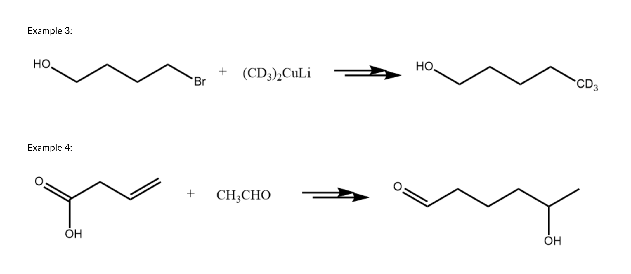 Example 1:Example 2: | Chegg.com