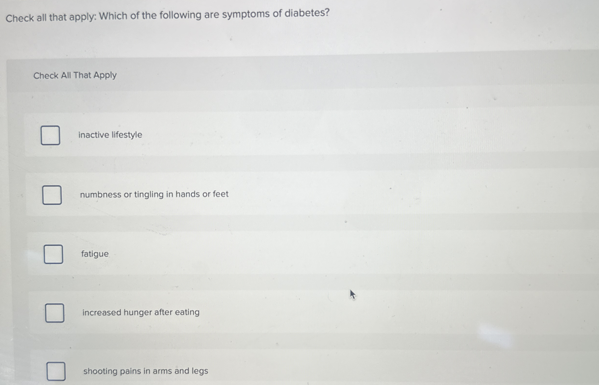 Solved Check all that apply: Which of the following are | Chegg.com