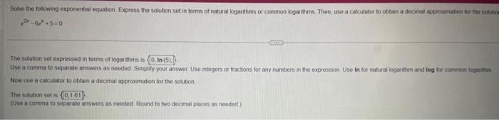Solved Did I solve this correctly and type it in to the box | Chegg.com