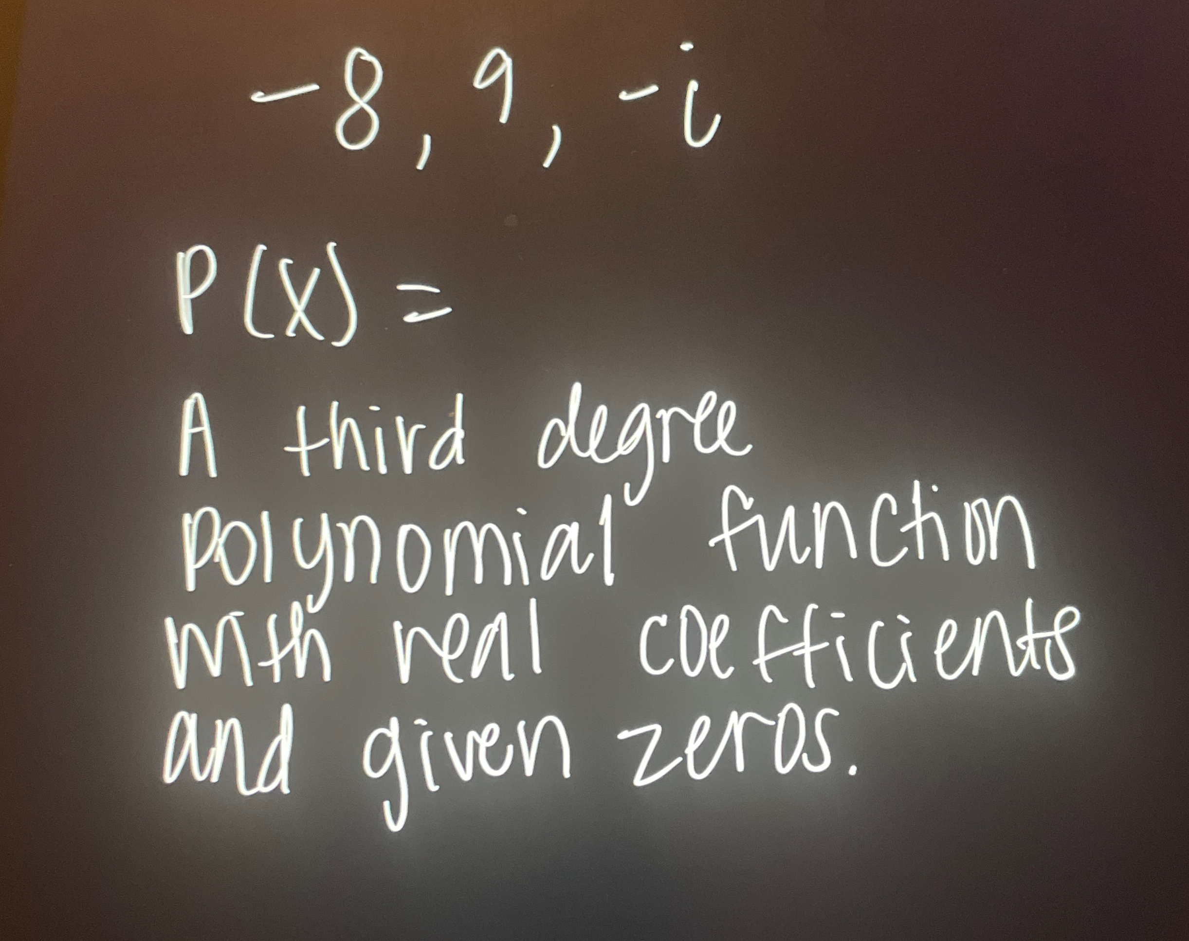 -8,9,-iP(x)=A third degree polynomial function mith | Chegg.com