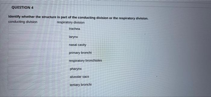 Solved QUESTION 4 Identify whether the structure is part of | Chegg.com