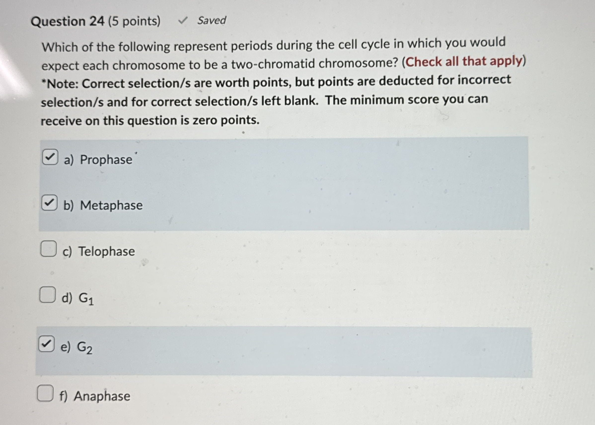 Solved Question 24 (5 ﻿points) ﻿SavedWhich of the following | Chegg.com