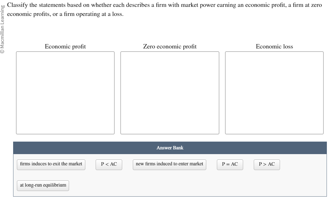 Solved Classify the statements based on whether each | Chegg.com