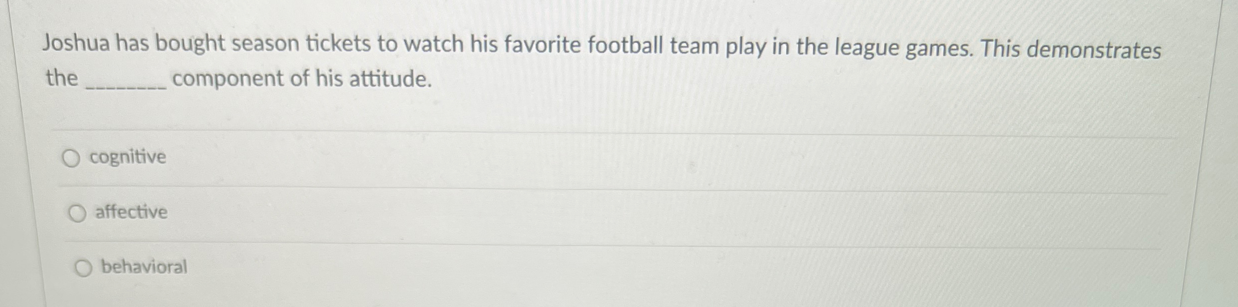 Solved Joshua has bought season tickets to watch his | Chegg.com