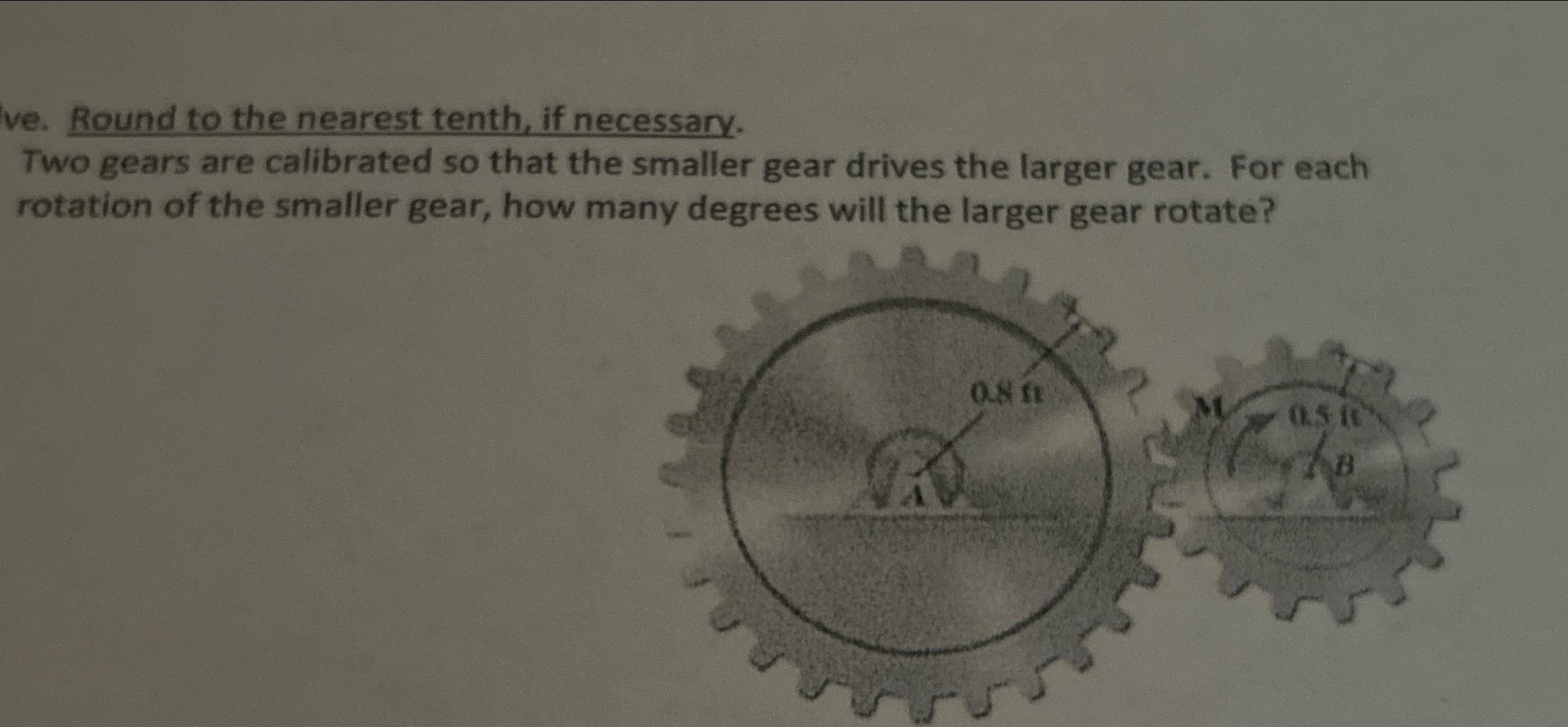 Solved ve. ﻿Round to the nearest tenth, if necessary.Two | Chegg.com