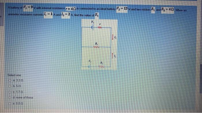 Solved A capacitor of capacitance Cis connected to four | Chegg.com