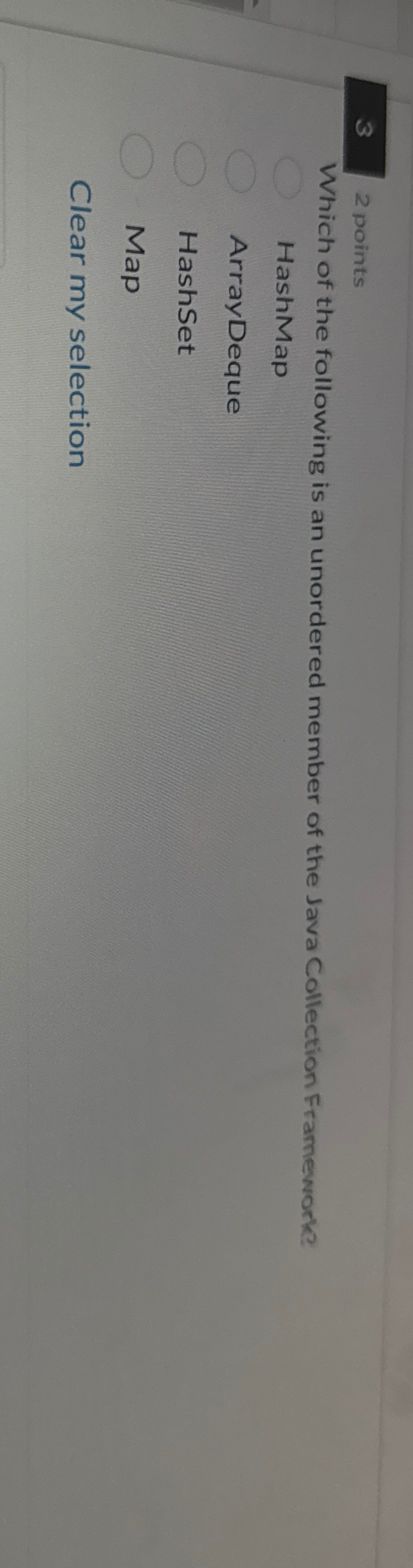 Solved 32 ﻿pointsWhich of the following is an unordered | Chegg.com