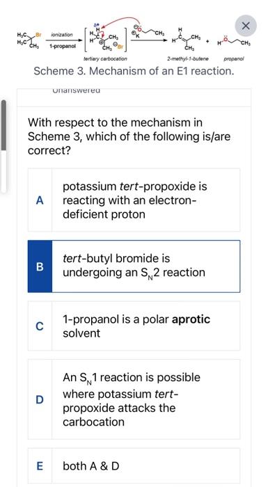 Solved unaliswered With respect to the mechanism in Scheme | Chegg.com