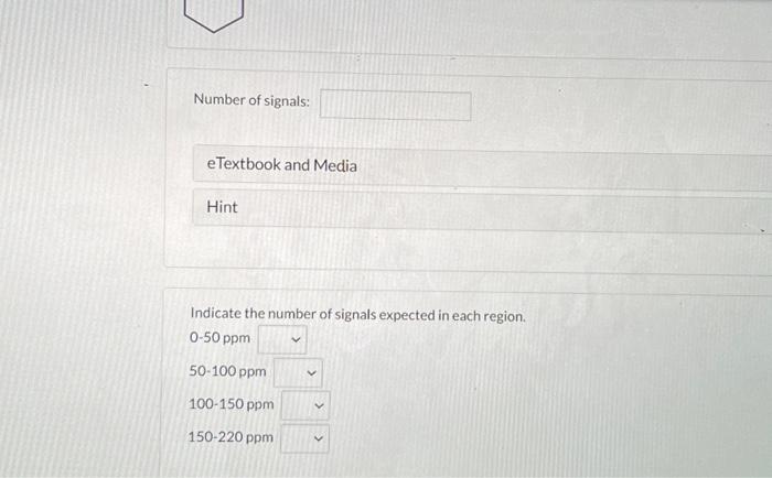 Solved Predict the expected number of signals in the 13C NMR | Chegg.com