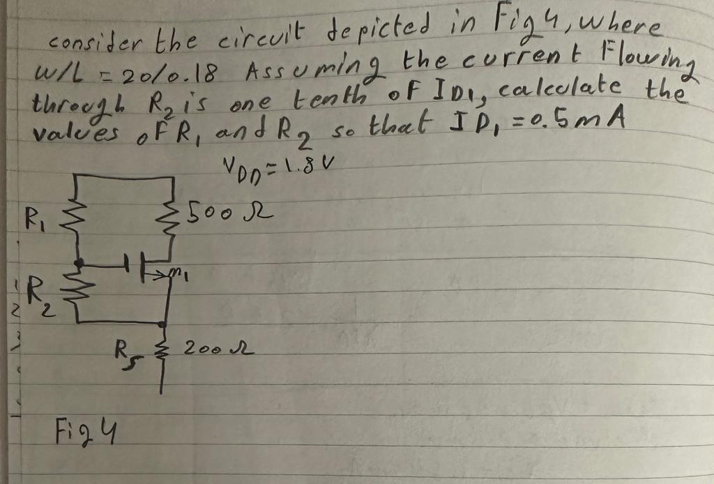 Solved consider the circuit depicted in Fig", where | Chegg.com