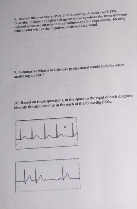 Solved 8. Review the procedure (Part 1) in Analyzing the | Chegg.com