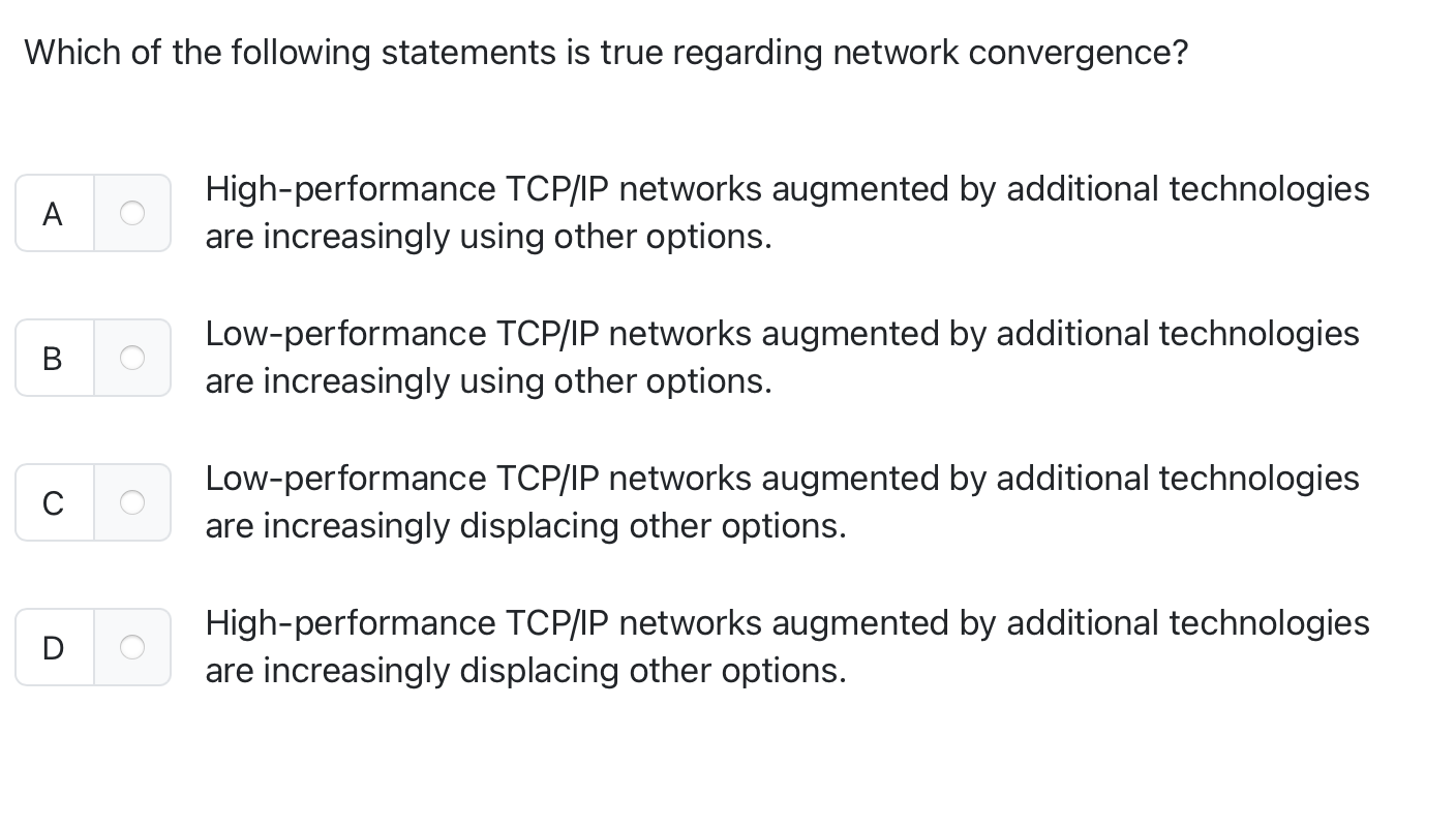 Solved Which of the following statements is true regarding | Chegg.com