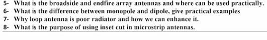 Solved 5. What is the broadside and endfire array antennas | Chegg.com