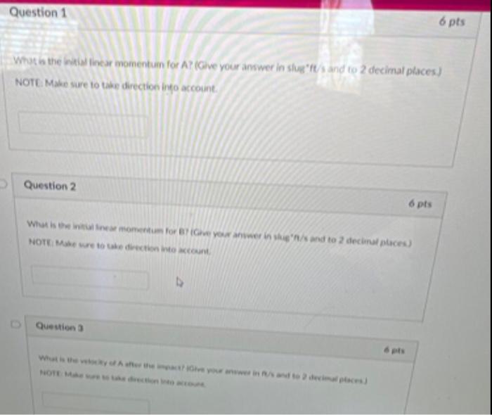 Solved Problem 1 We are wanting to determine the velocities | Chegg.com