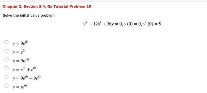 Solved Chapter 3, Section 3.4, Go Tutorial Problem 10 Solve | Chegg.com