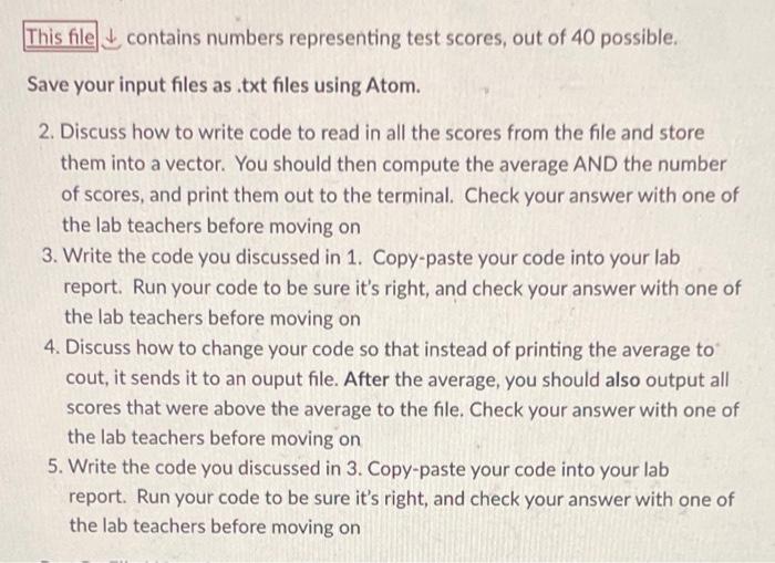 Solved Code this in c++. I have attached what the .txt file | Chegg.com