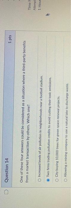 Solved Environmental command and control regulations, which | Chegg.com