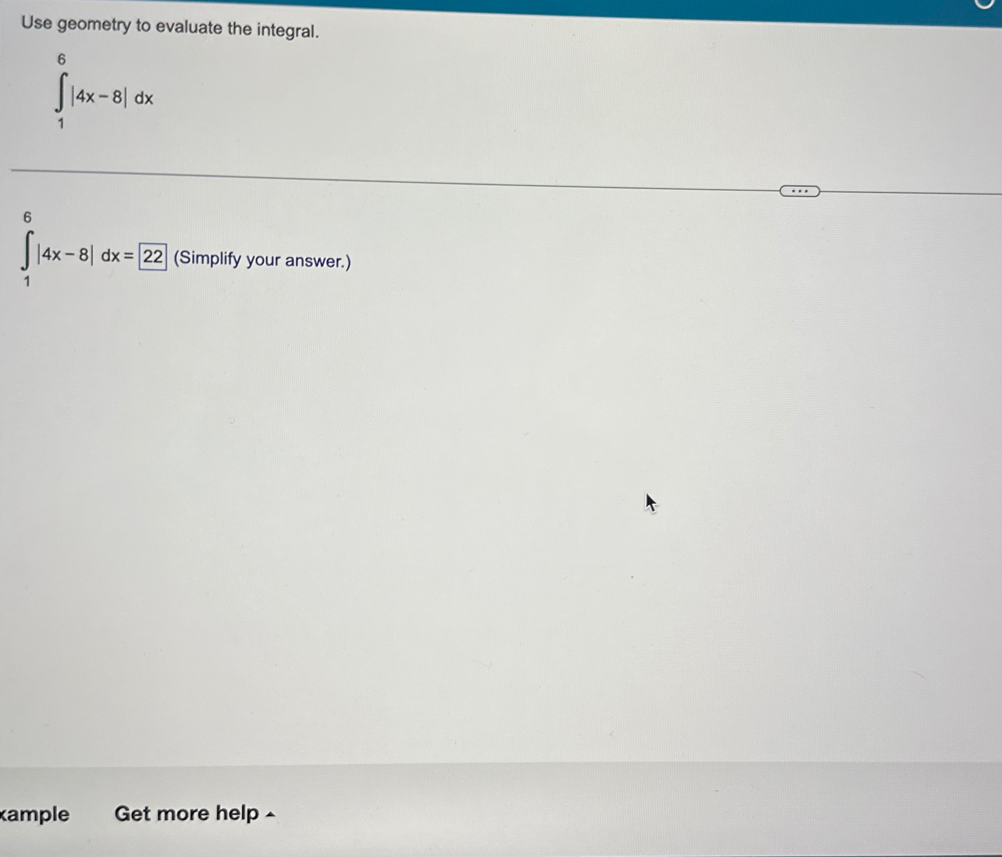 Solved Use geometry to evaluate the | Chegg.com