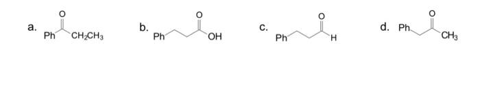 Solved 이 0 a. c. b. Ph d. Ph. 문 운 Ph CH2CH3 OH Ph H CH3 | Chegg.com