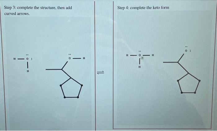 Solved Complete the mechanism for the keto-enol | Chegg.com