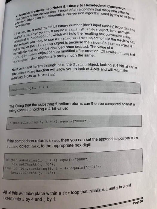 Solved Computer Lab: Number Systems Construct an | Chegg.com