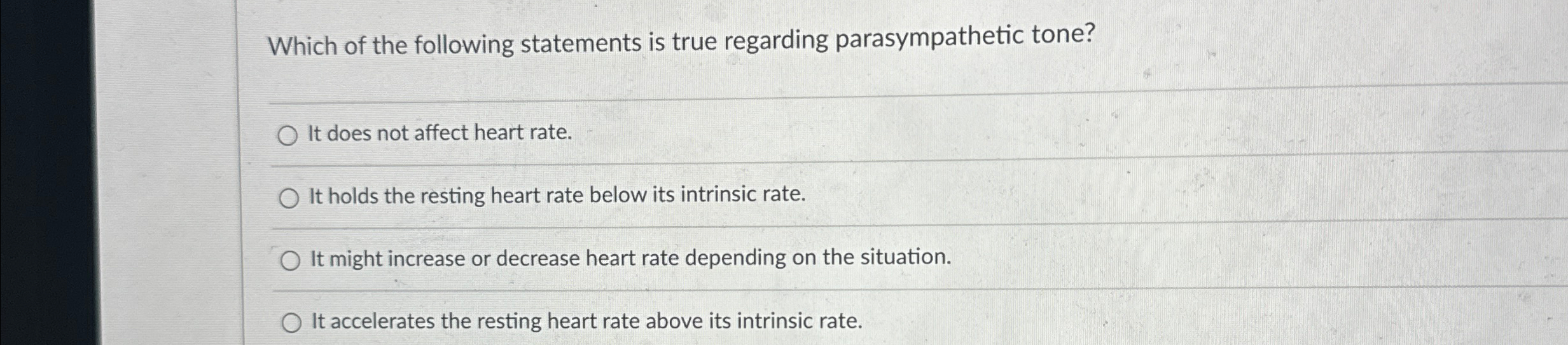 Solved Which of the following statements is true regarding | Chegg.com