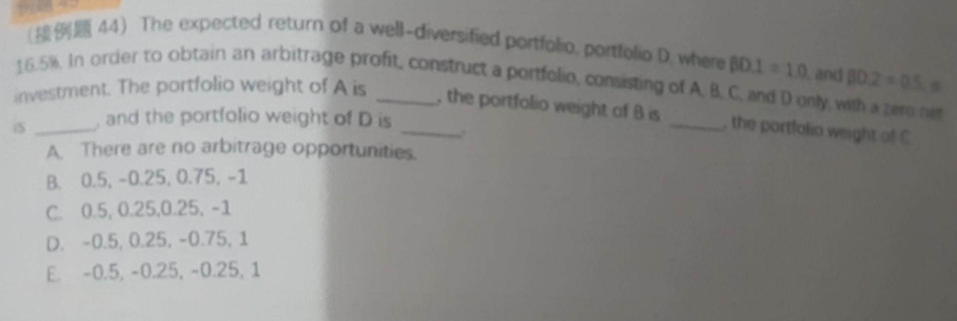 Solved 16.5k. In order to obtain an arbitrage profit, | Chegg.com