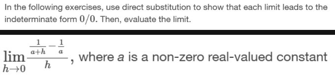 Solved In the following exercises, use direct substitution | Chegg.com