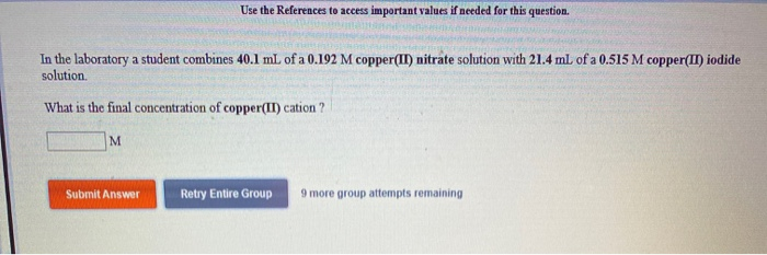 Solved [Review Topics) [References) Use the References to | Chegg.com