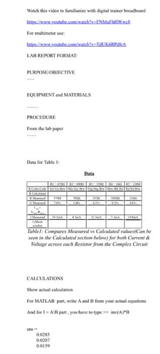 Lab Exercise 1 Objectives: To learn, understand and | Chegg.com