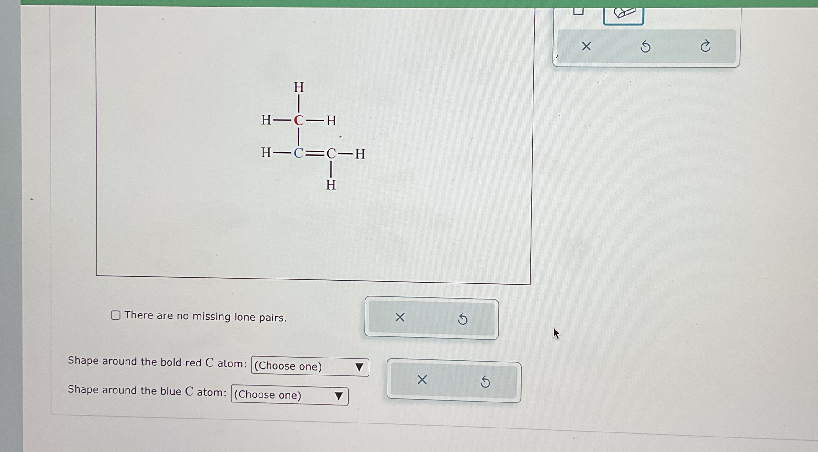 Add lone pairs where needed to give octets and | Chegg.com