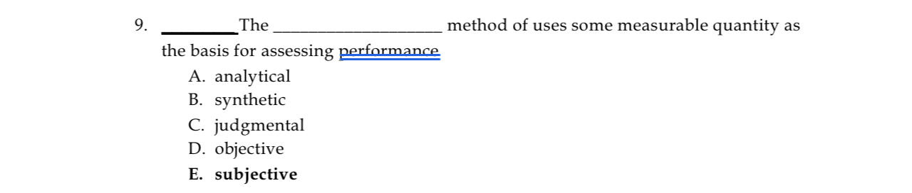 Solved The method of uses some measurable quantity as the | Chegg.com