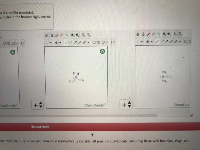 Solved Convert this molecular formula into a structure that | Chegg.com