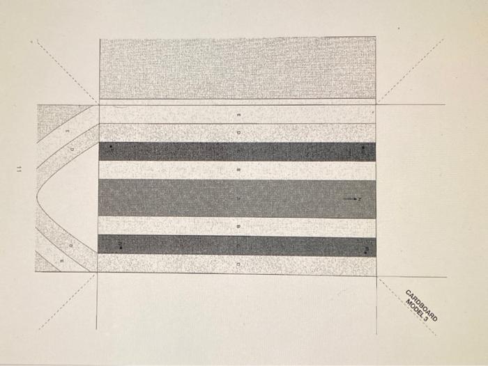 Solved Cardboard Model 3 This cardboard model has a complete | Chegg.com