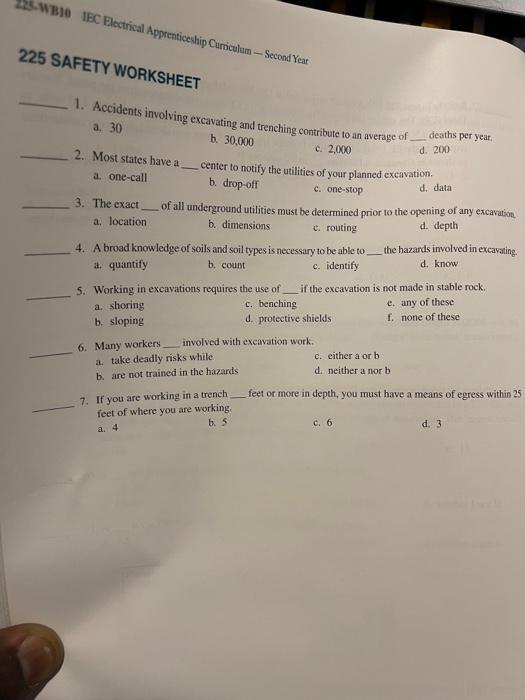 Solved Date Year 2 2021-2022 Electrical Curriculum 225 | Chegg.com